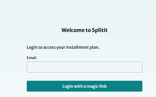 How to Update your Card – Splitit